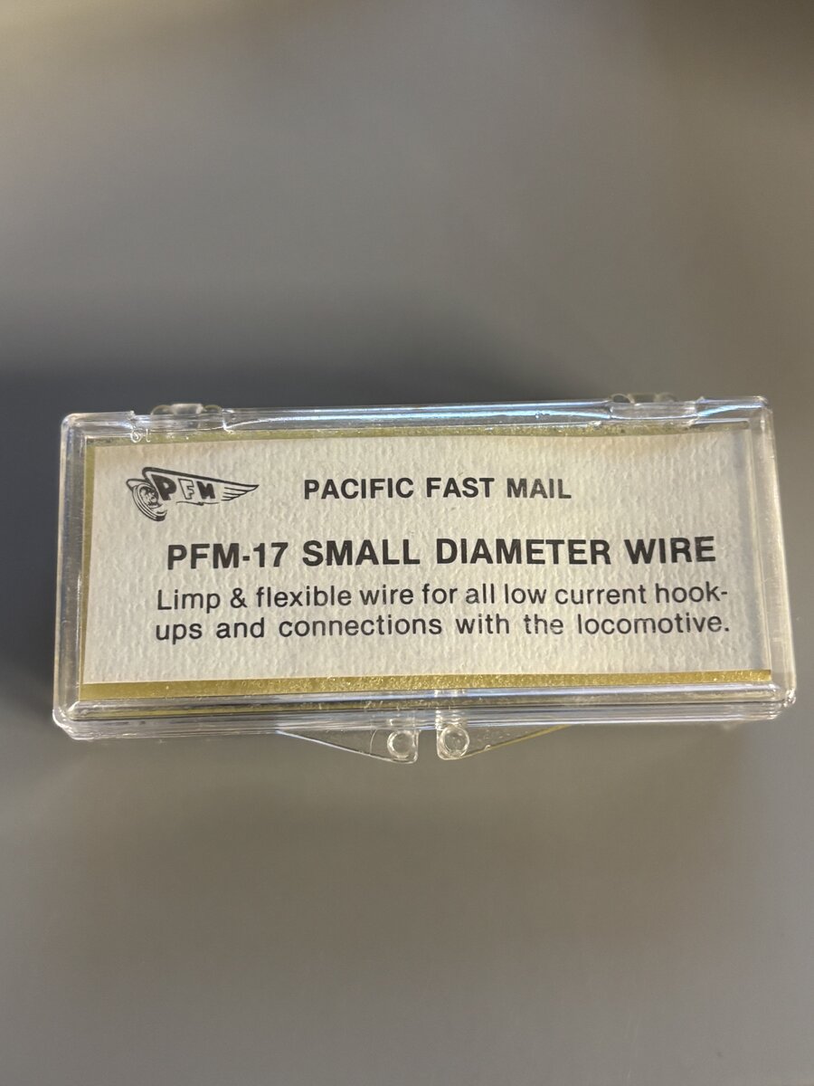 Pacific Fast Mail pfm-17 HO Small Diameter Wire – Trainz