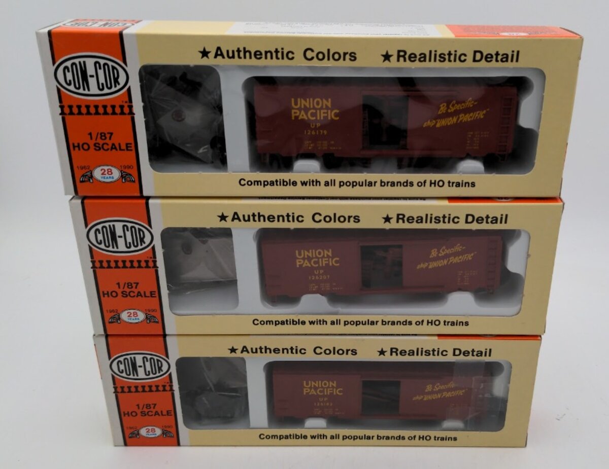 Con-Cor 0001-940901 HO Scale 40 Ft PS 1 Boxcar Union Pacific Kit (Set ...