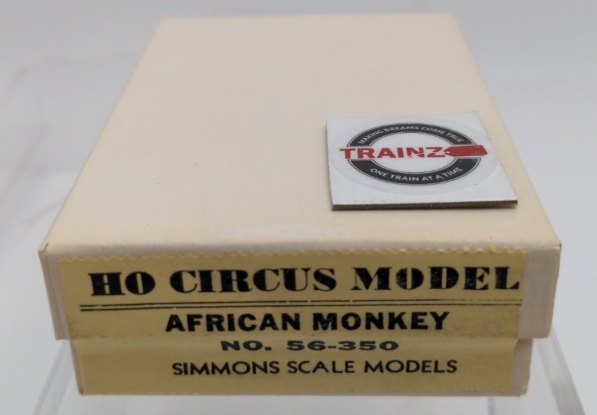 Simmons 56-350 HO Scale Circus Model African Monkey Wagon Kit – Trainz