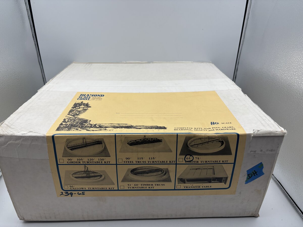 Diamond Scale 239-65 Ho Girder Turntable Kit – Trainz