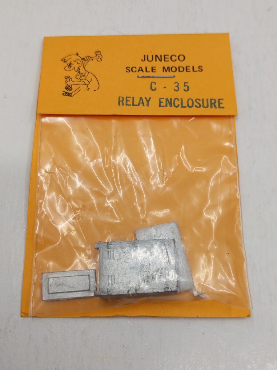 Juneco Scale Models C-35 HO Scale Metal Casting Relay Enclosure – Trainz