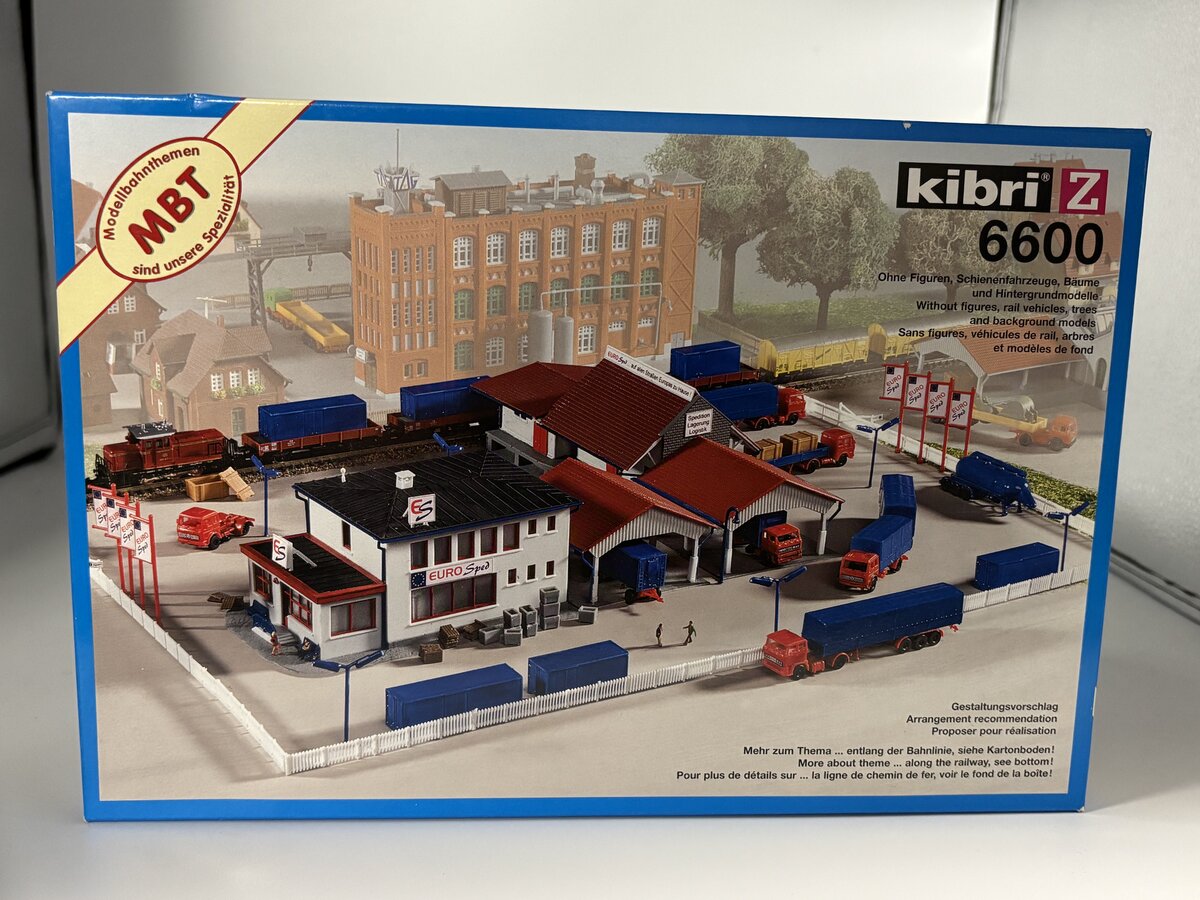 Kibri 6600 Z Forwarding Company Building Kit – Trainz