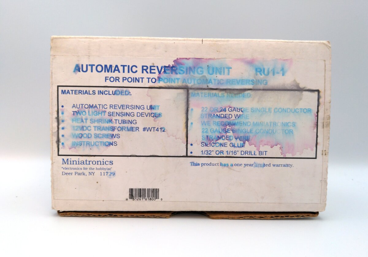 Miniatronics Automatic Reversing Unit RU11 – Trainz