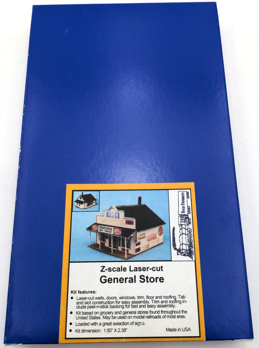 Scale University Z-Scale Laser-cut General Store Kit – Trainz