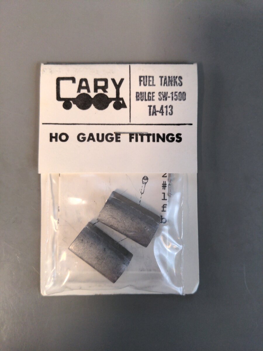 Cary Loco Works TA-413 Fuel Tanks Bulge – Trainz