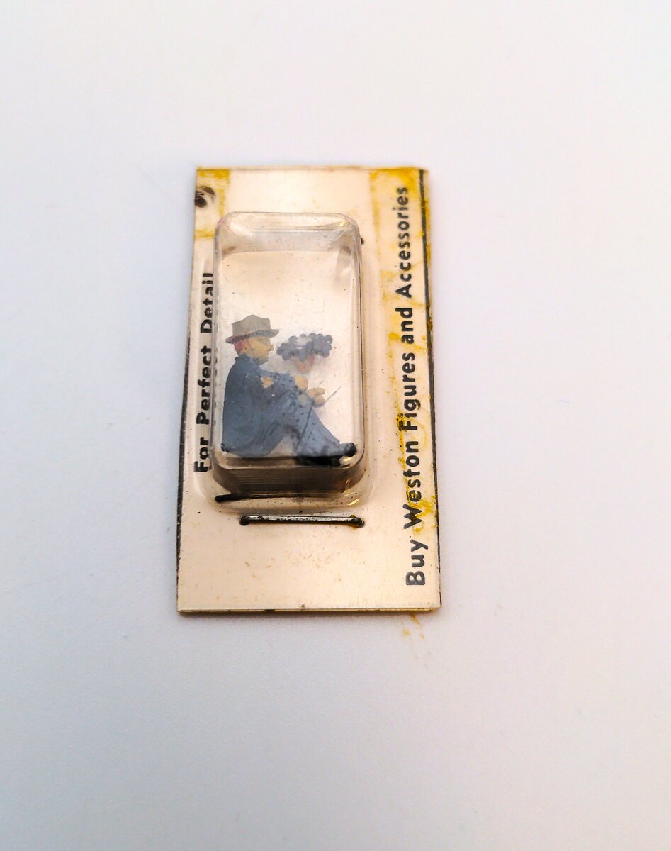 Campbell Scale Models 1211 HO Hobo Figure Seated w/ Stick and Fire – Trainz