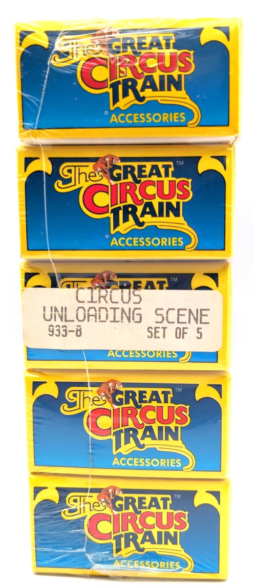 Walthers 933-8 HO The Great Circus Train Circus Unloading Scene Lot (S ...