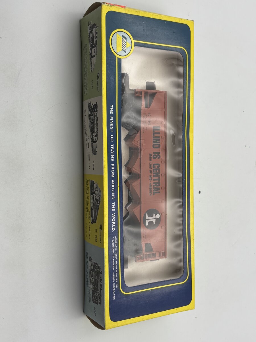 AHM 5460J HO Scale IC 11143 Illinois Central 4-Bay Open Hopper Car – Trainz