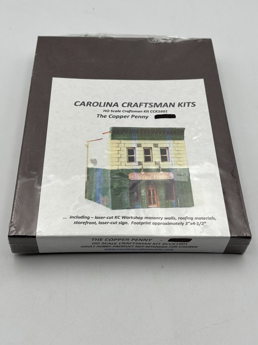 Carolina Craftsman CCK1601 HO Scale The Copper Penny Building Kit – Trainz