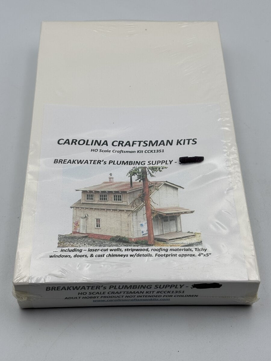 Carolina Craftsman CCK1351 HO Scale Breakwater's Plumbing Supply Build ...