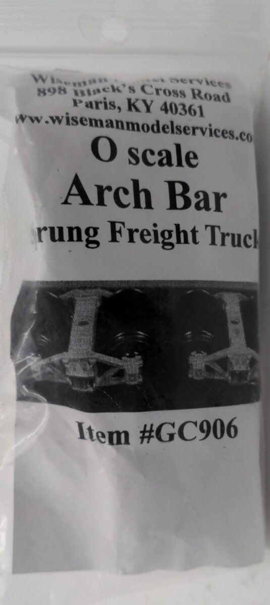 Wiseman Model Services GC906 O Scale Warch Bar Sprung Freight Truck Ki ...