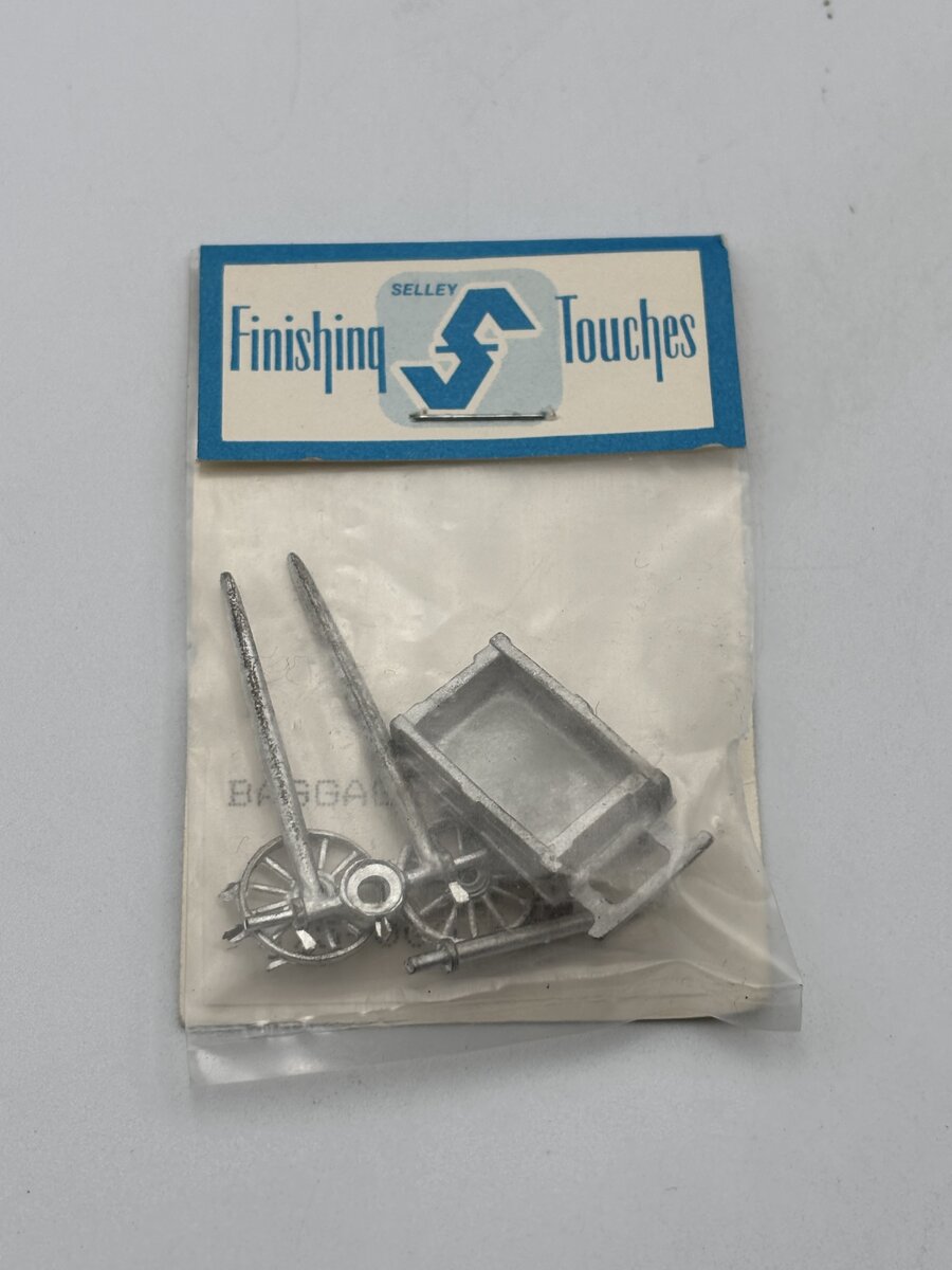 Finishing Touches 675-000143 HO Baggage Cart Kit – Trainz