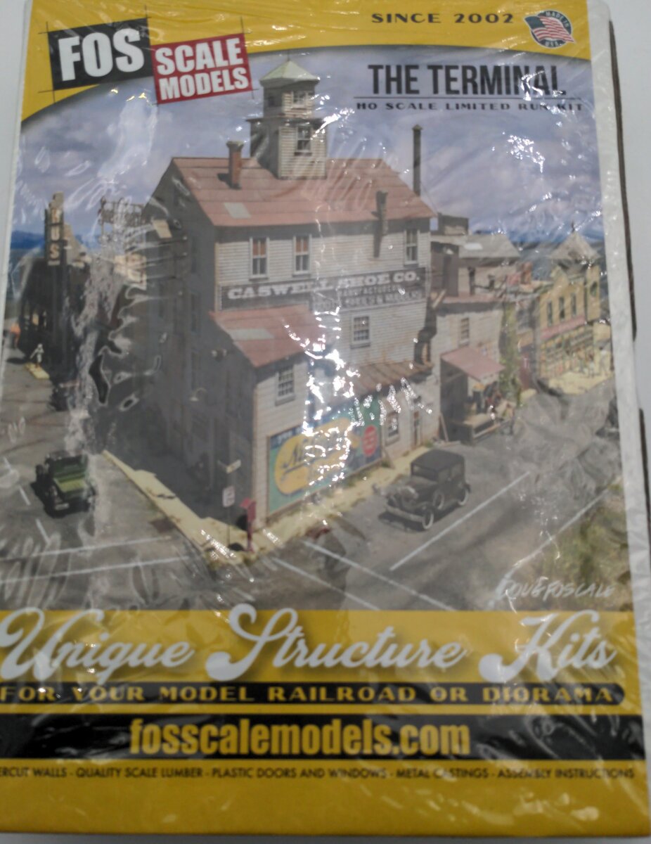 FOS Scale Limited 250 HO The Terminal W/ Fish Market Add On Building K ...