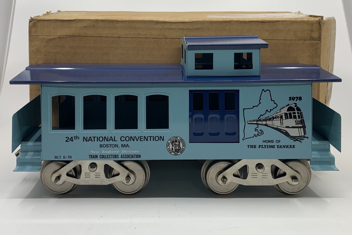 McCoy Standard Gauge TCA New England Flying Yankee Caboose MT/Box – Trainz