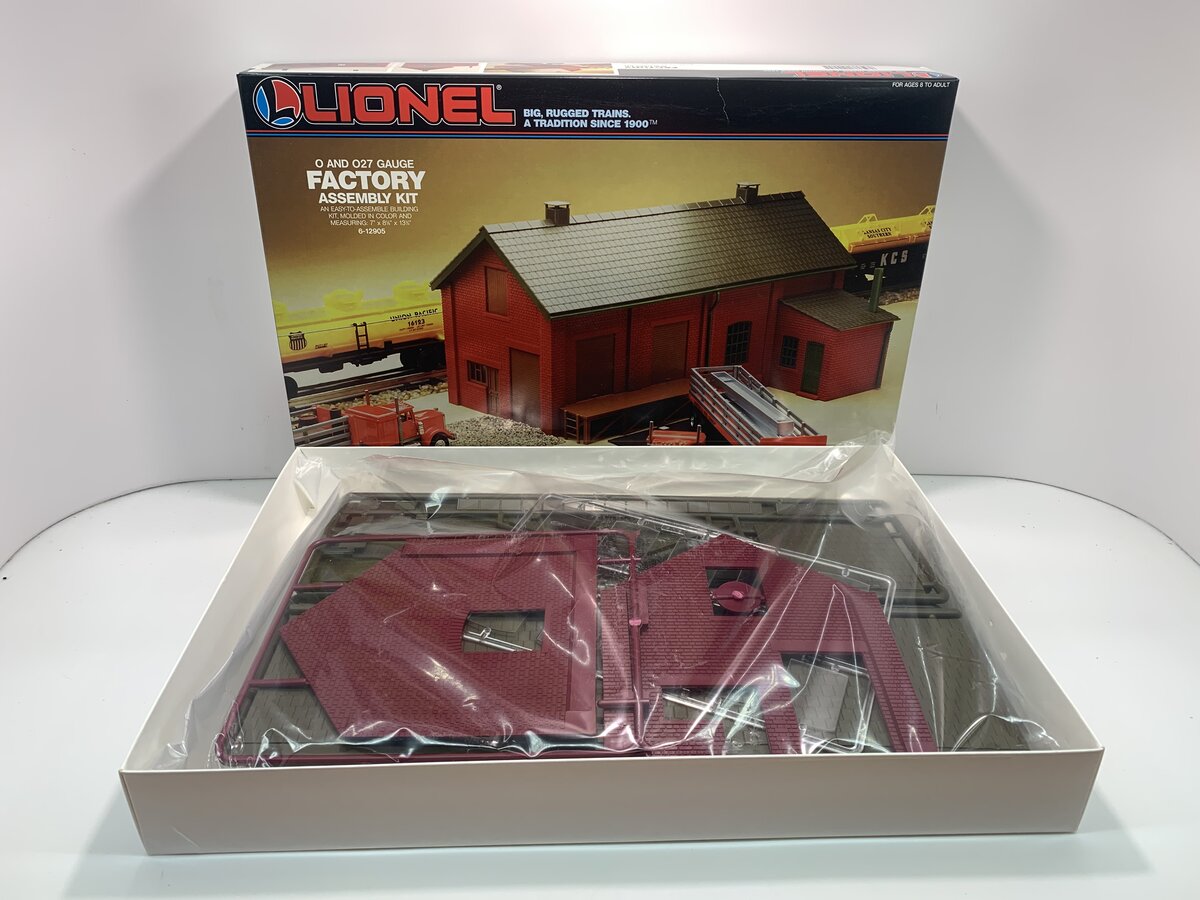 Lionel 6-12905 O & O27 Scale Factory Building Kit – Trainz