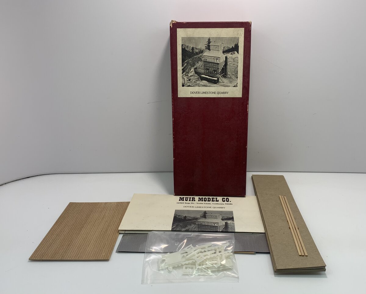Muir Models 016-1595 HO Dover Limestone Quarry Vintage Building Kit ...