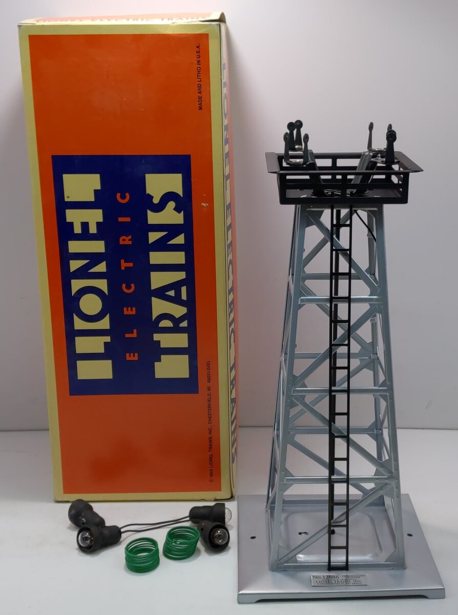 Lionel 6-12886 O Gauge 395 4-Light Floodlight Tower LN/Box – Trainz