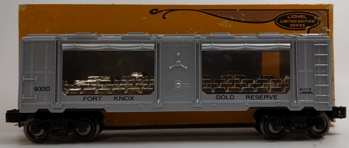 Lionel 6-9320 O Gauge Fort Knox Gold Bullion Car LN/Box – Trainz