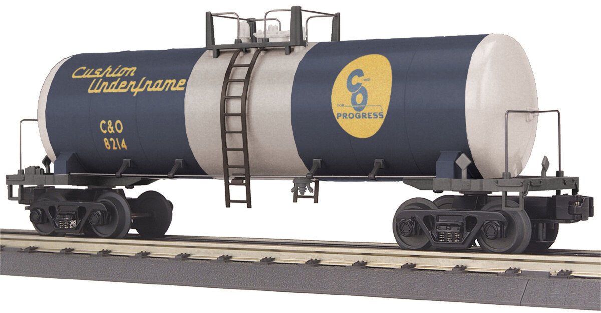 MTH 30-7384 O Gauge Chesapeake & Ohio Tank Car #8214 LN/Box – Trainz
