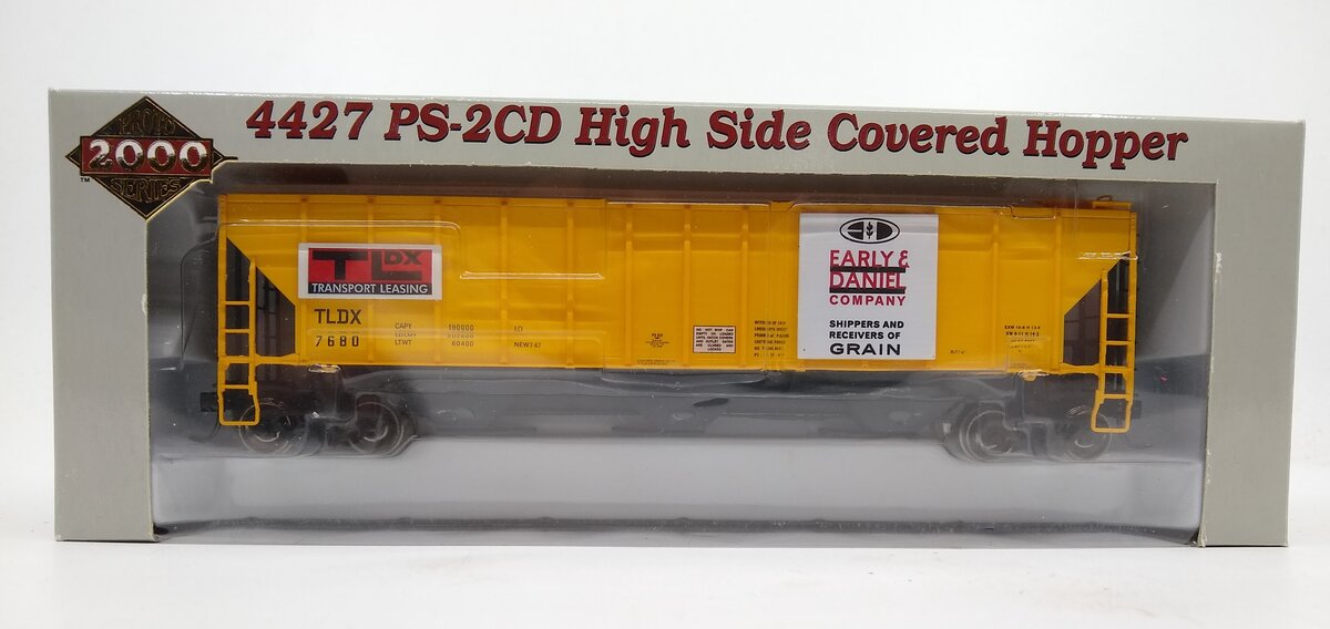 Proto 2000 21337 HO TLDX 4427 PS-2CD Hi-Side Covered Hopper #7680 LN/B ...