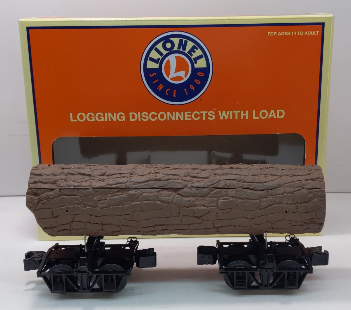 Lionel 6-82848 O Logging Disconnect Set With Log Load – Trainz