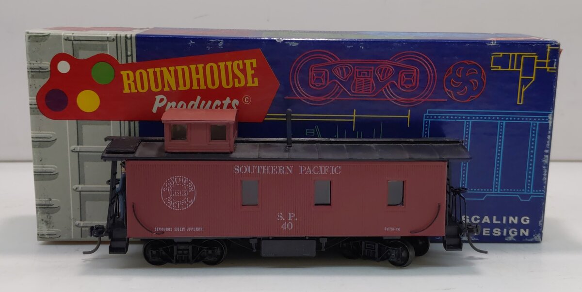Roundhouse 3445 HO Scale Southern Pacific Caboose "Old Timer" Kit – Trainz