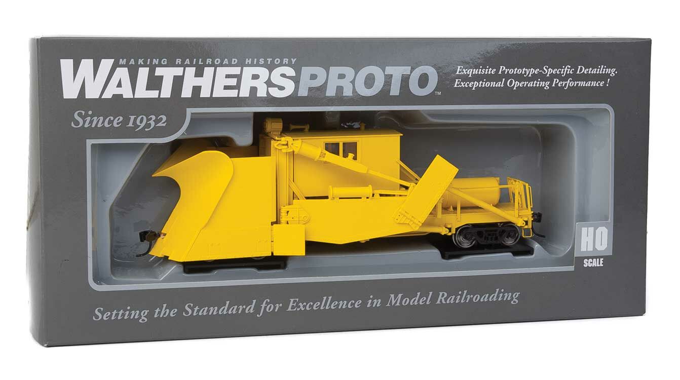Walthers 920-110108 HO Scale Jordan Spreader Painted Yellow – Trainz
