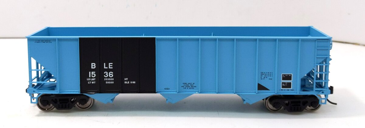 Bowser 42133 HO BLE 100-Ton Hopper Car #1536 – Trainz