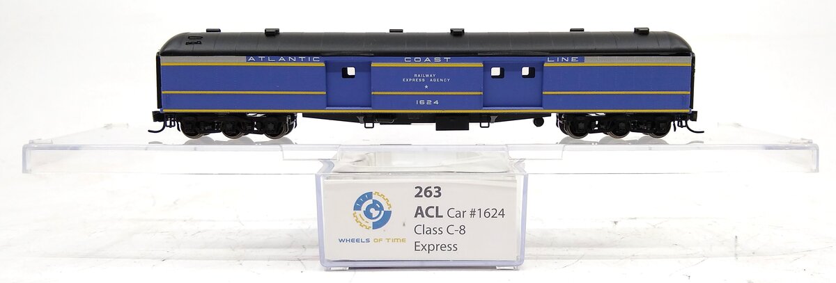 Wheels of Time 805-263 N Scale 70' HW Baggage ACL #1624 – Trainz