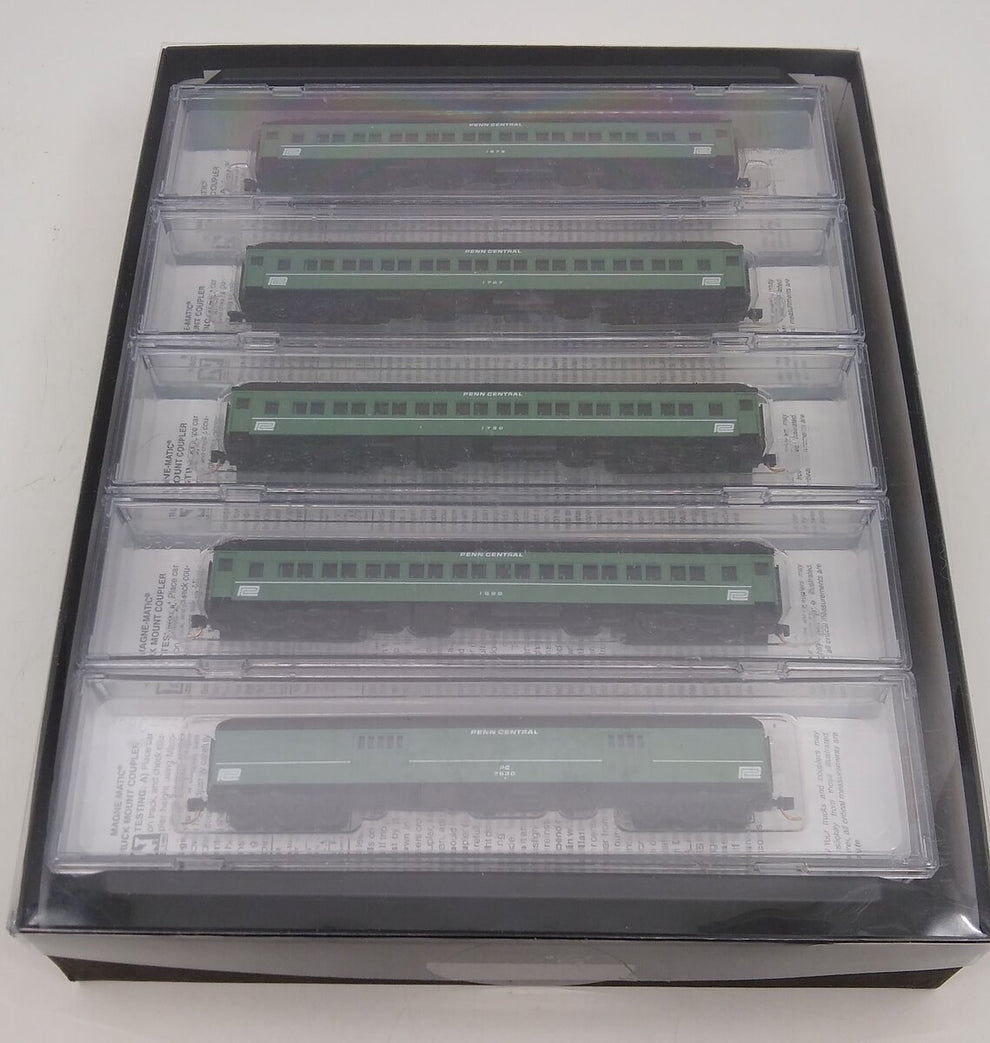 Micro-Trains 99301750 N Penn Central Heavyweight Passenger Car (Set of – Trainz