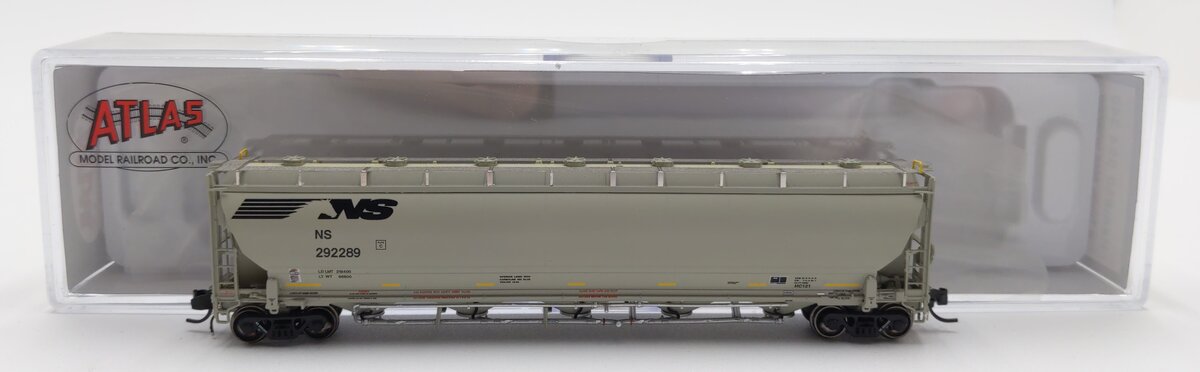 Atlas 50004340 N Norfolk Southern Trinity Covered Hopper #292289 – Trainz