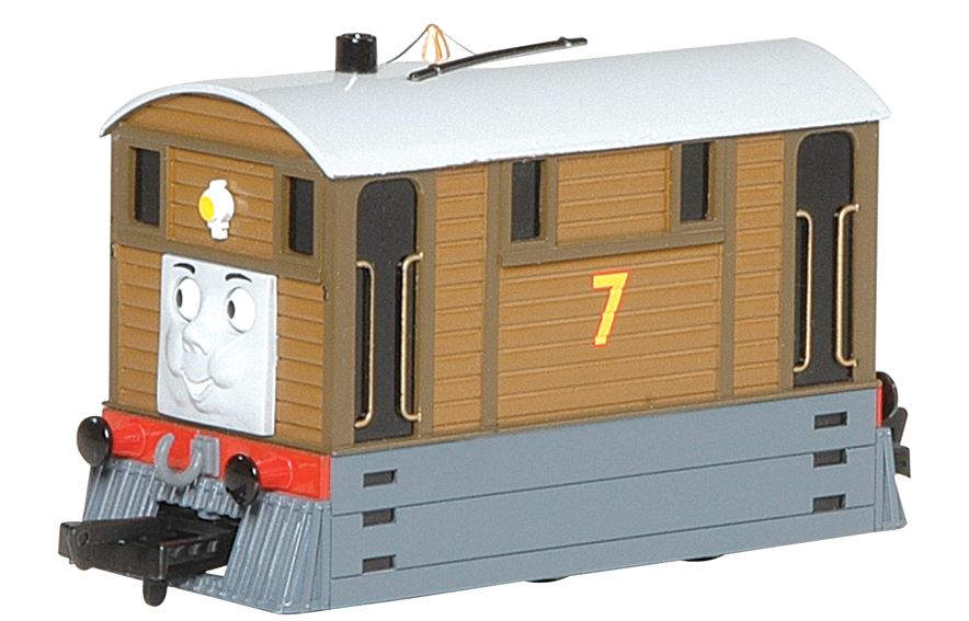 Bachmann 58747 HO Thomas & Friends Toby the Tram Engine with Moving Ey ...