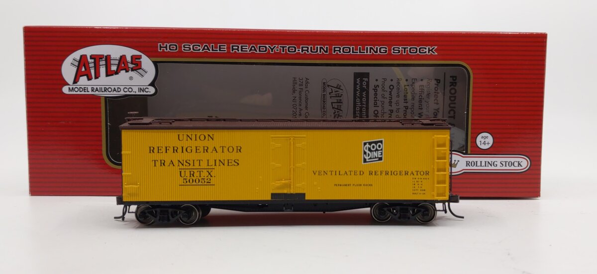 Atlas 20004740 HO URTX/Soo Line 40' Wood Reefer #50052 – Trainz