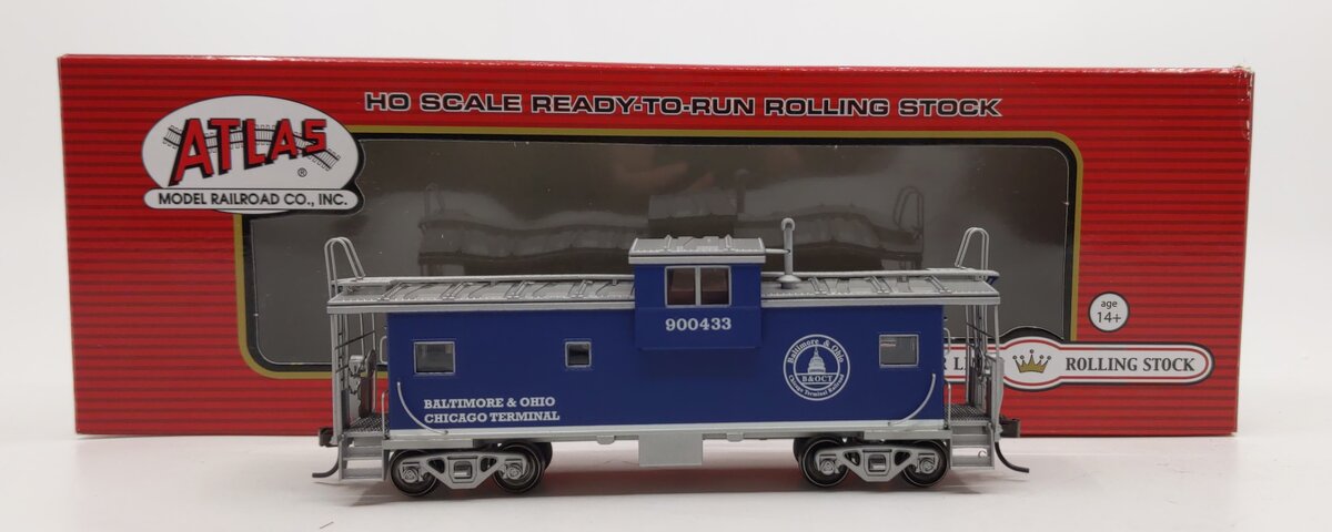 Atlas 20003108 HO CSX Extended Vision Caboose #900433 – Trainz