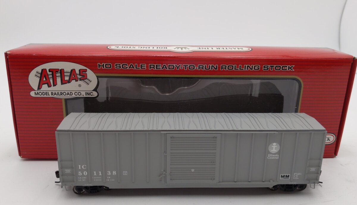 Atlas 20001355HO HO Illinois Central 50' Berwick Boxcar #501138 – Trainz