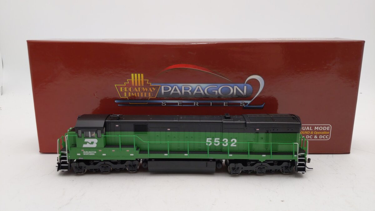 Broadway Limited 2443 HO Burlington Northern GE C30-7 Paragon2™ #5532 ...
