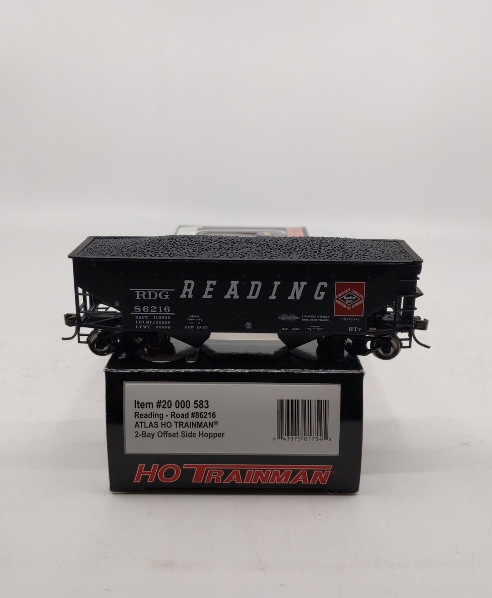 Atlas 20000583 HO Scale Reading Hopper #86216 – Trainz