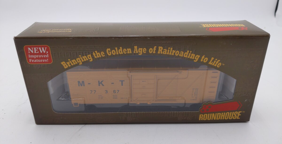 Roundhouse 85706 HO MKT RTR 40' Outside Braced Box #77367 – Trainz