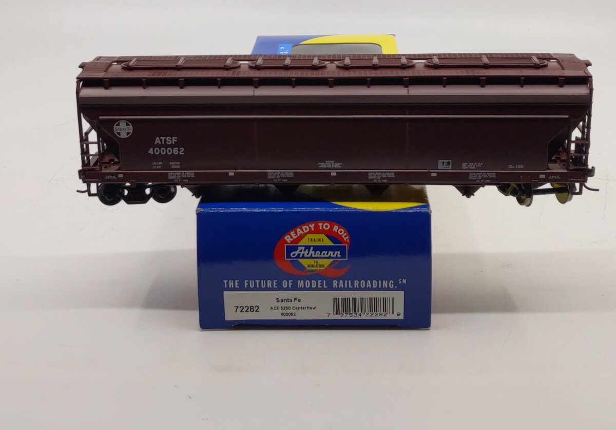 Athearn 72282 HO Scale Santa Fe Hopper #400062 LN/Box – Trainz