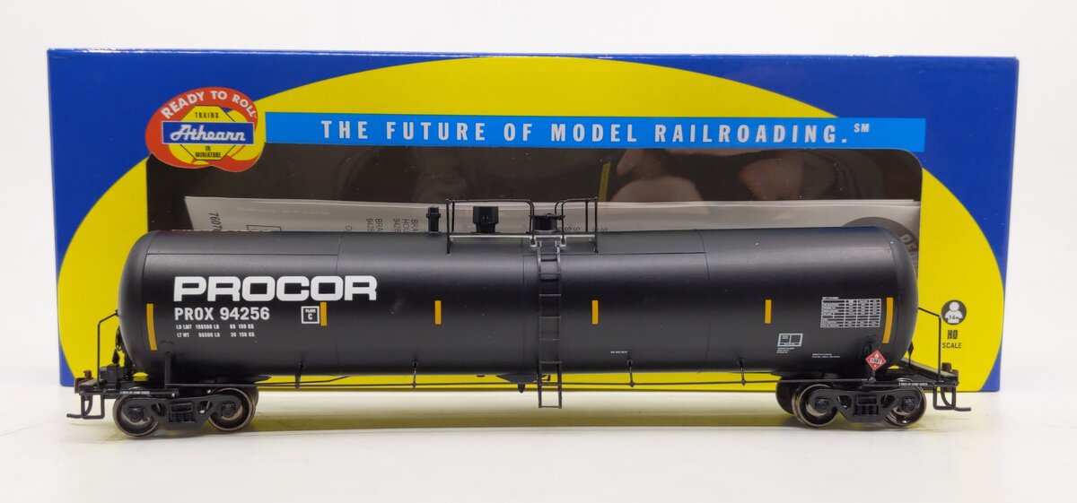 Athearn 97605 HO Procor 30,000-Gallon Ethanol Tank Car #94256 – Trainz