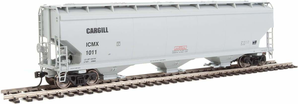 Walthers 910-7613 HO Cargill ICMX Covered Hopper #1011 LN/Box – Trainz