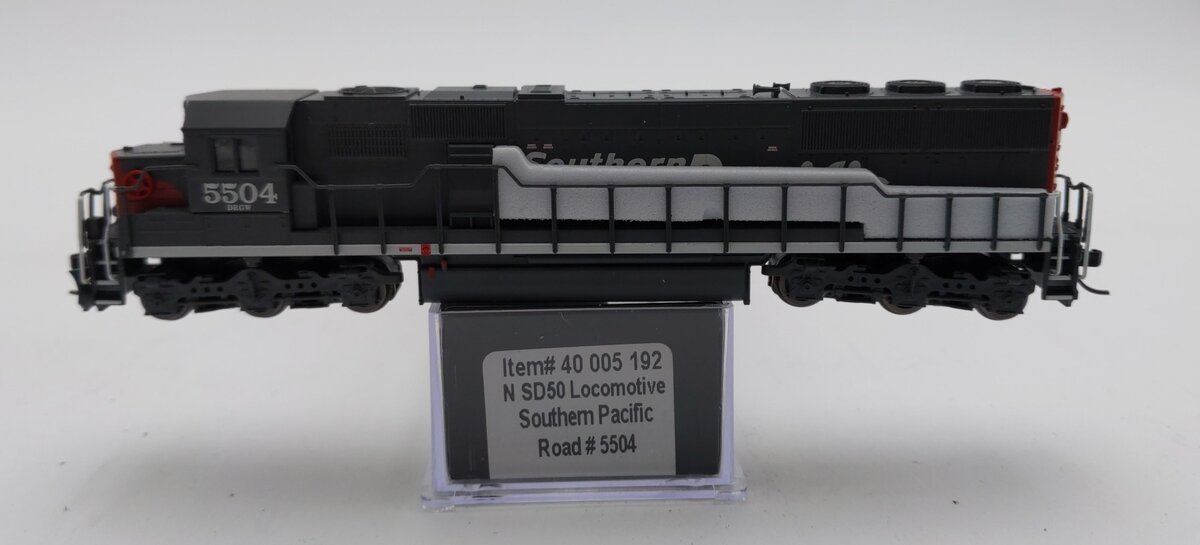 Atlas 40005192 N Southern Pacific SD50 Diesel Locomotive #5504 – Trainz