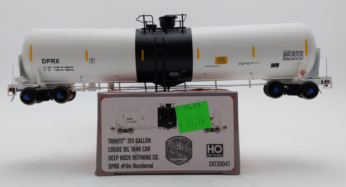 Scale Trains SXT30047 HO DPRX Trinity Rail 31,000 Crude Oil Tank Car ...
