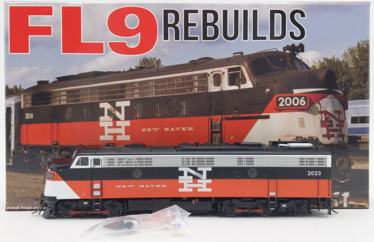 Rapido Trains 14603 HO EMD FL9 New Haven Diesel Locomotive #2023 W/DCC ...