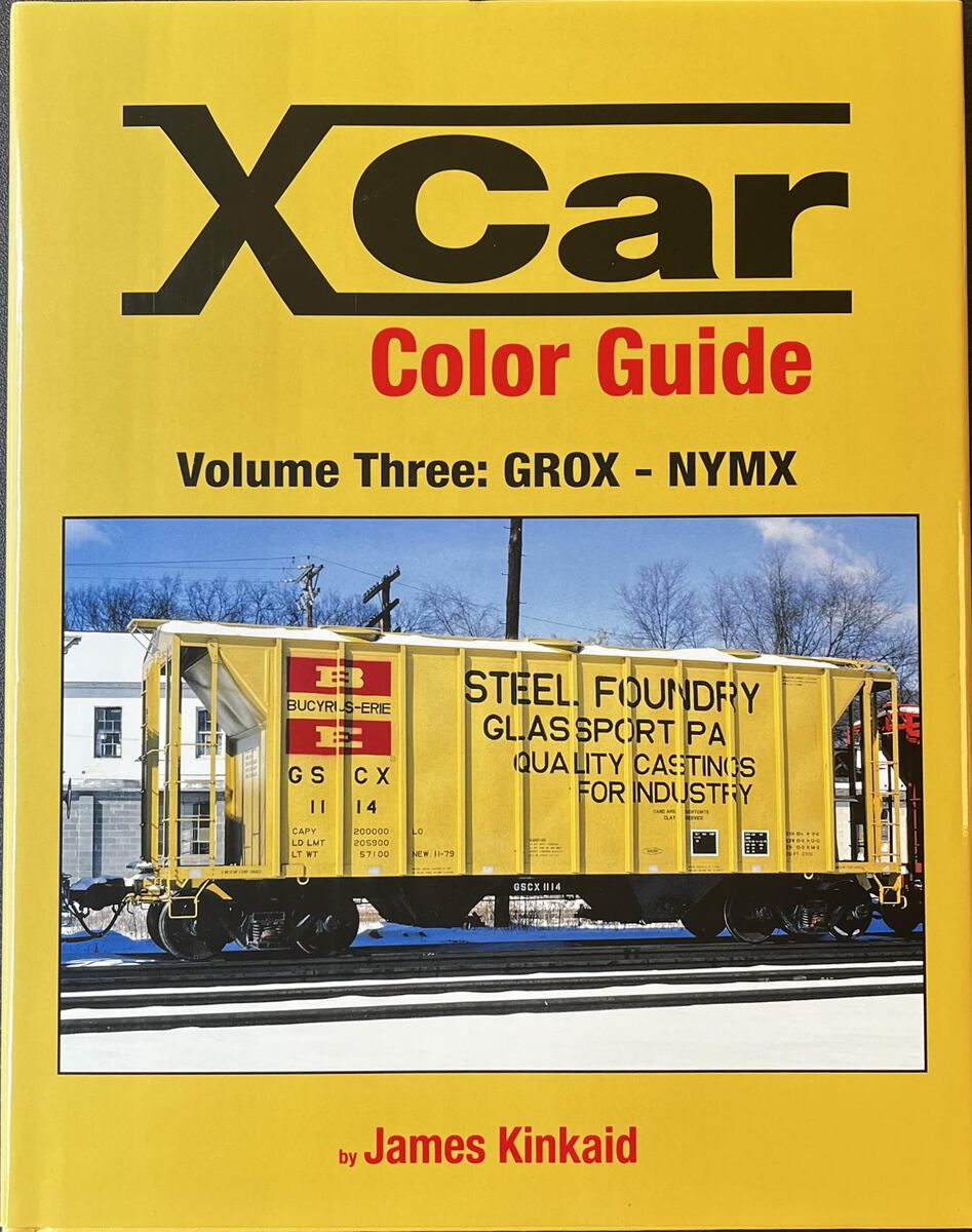 X Car Color Guide Vol 3: GROX - NYMX Hardcover Book By James Kinkaid E ...