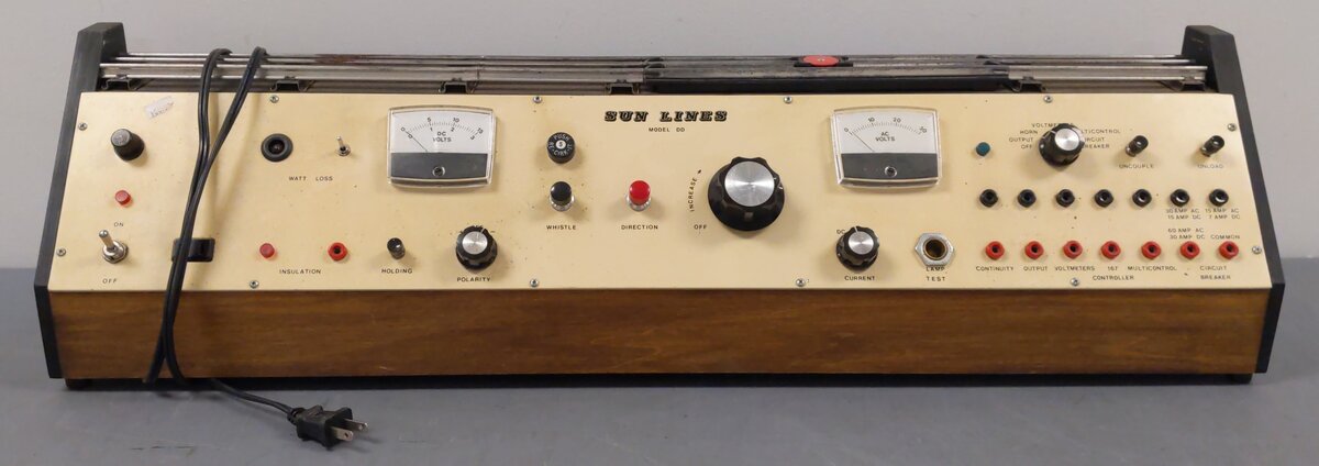 Sun Lines DD O Gauge Vintage Lionel Trains Test Set Bench VG – Trainz