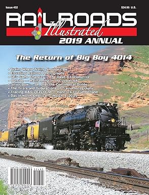 Railroads Illustrated Annual 2019 Paperback Book EX – Trainz