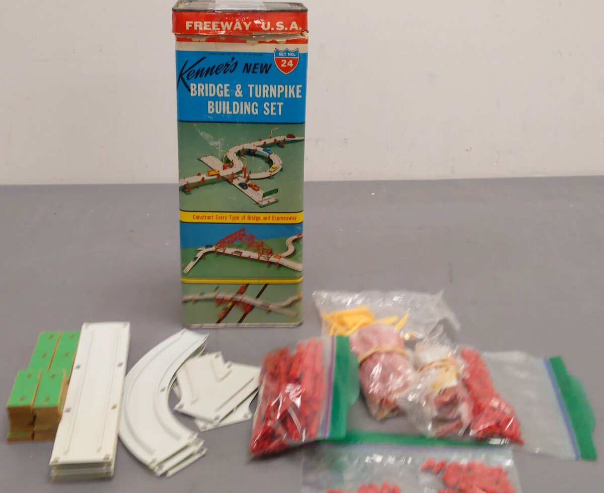 Kenner's Bridge & Turnpike Building Set EX/Box – Trainz