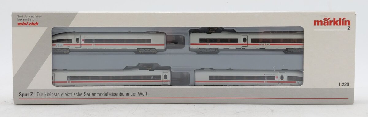 Marklin 88715 Z Scale ICE 3 406 MF High Speed Powered Rail Car Train ...