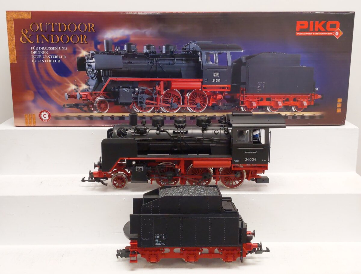 Piko 37222 G Scale Deutsche Reichsbahn IV BR24 Steam Locomotive – Trainz